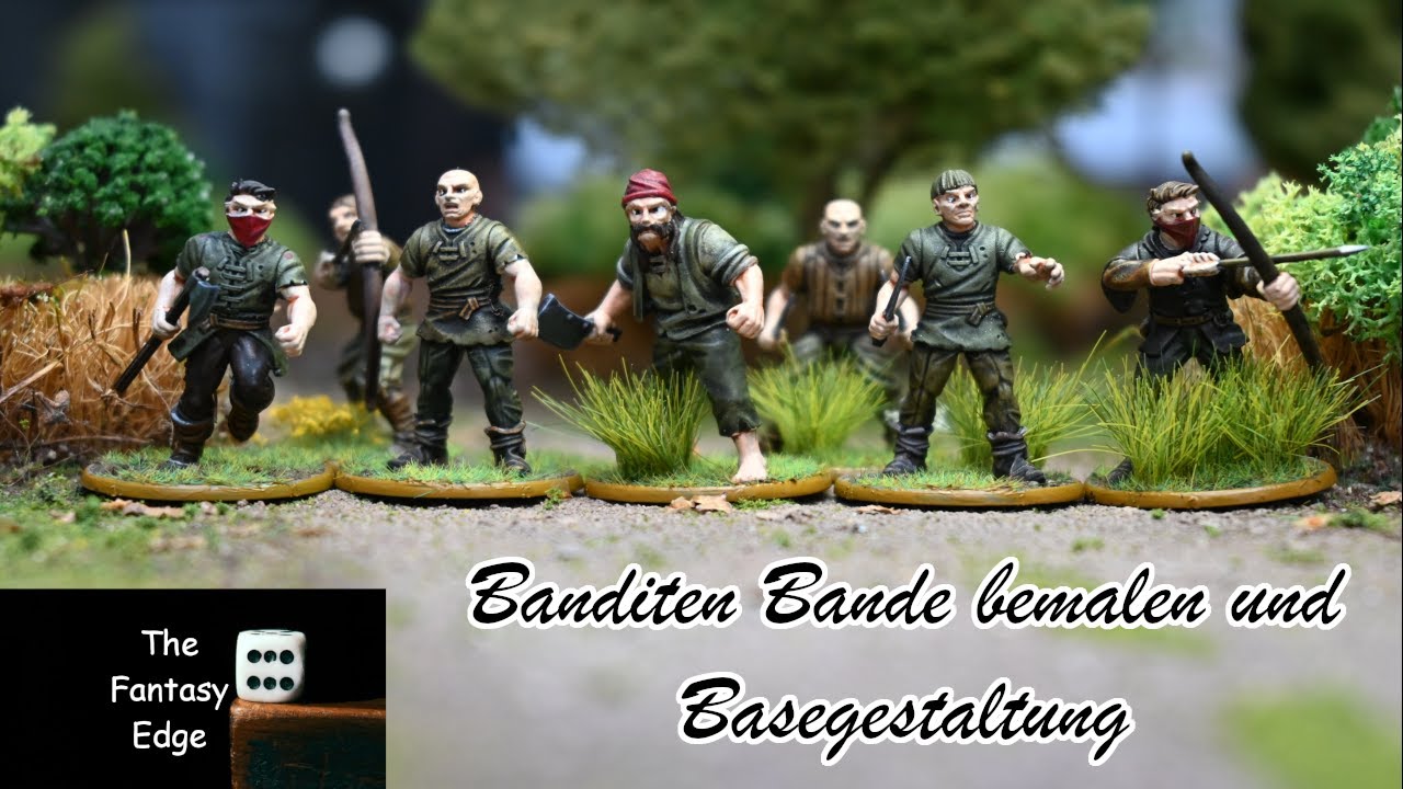 Banditen Bande bemalen und Basegestaltung #miniature #paintingtutorial ...