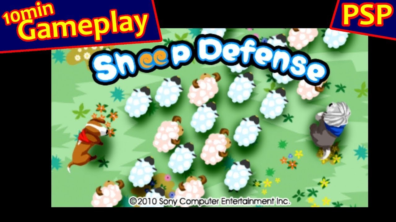 Sheep Defense ... (PSP) Gameplay - YouTube