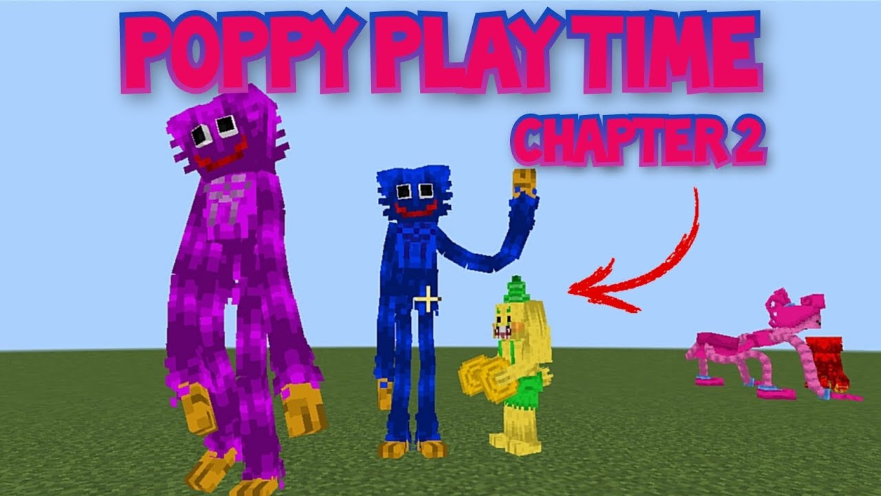 Poppy Play Time Chapter 2 in Minecraft - Poppy Play Time 2 - YouTube