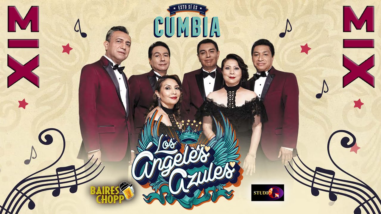 ANGELES AZULES - Mix 2021 - Studio G - YouTube