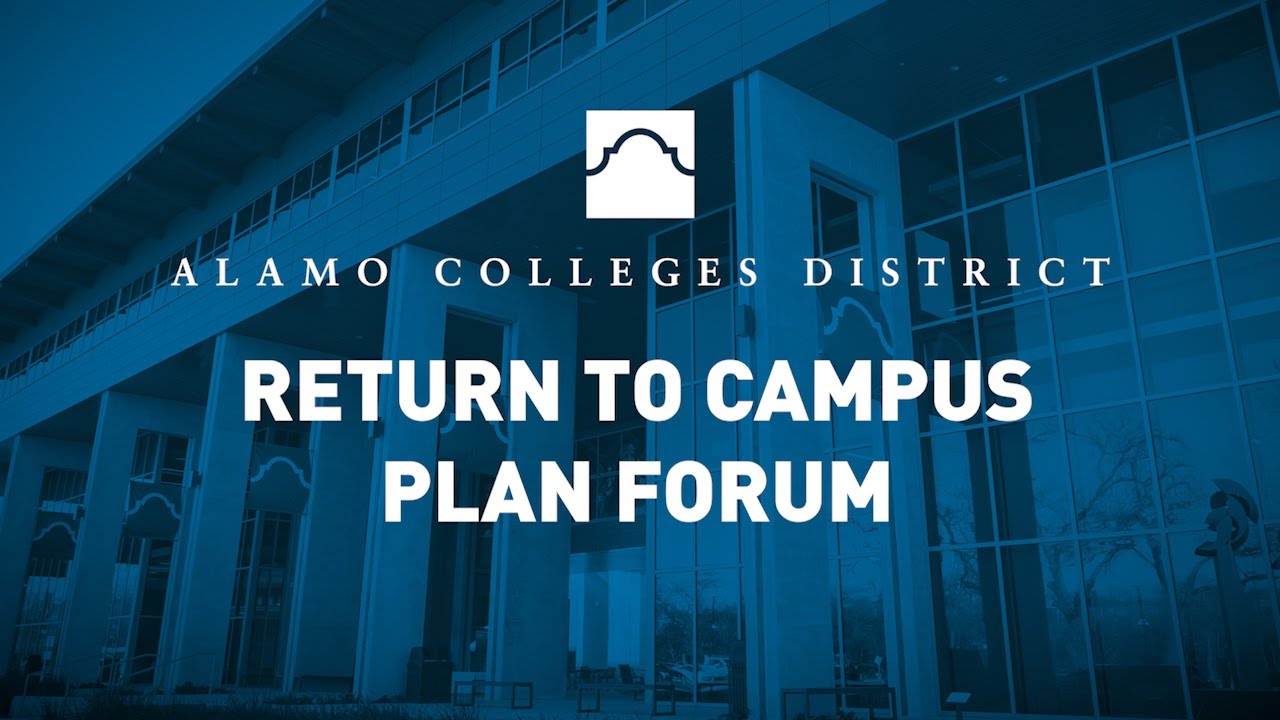 Return to Campus Plan Forum - YouTube