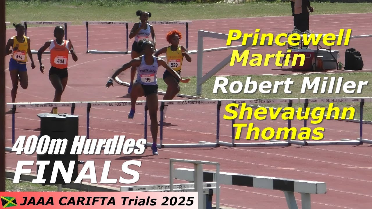 Edwin Allen Favourite Kelly Ann Carr Crashes Out And Shevaughn Thomas ...