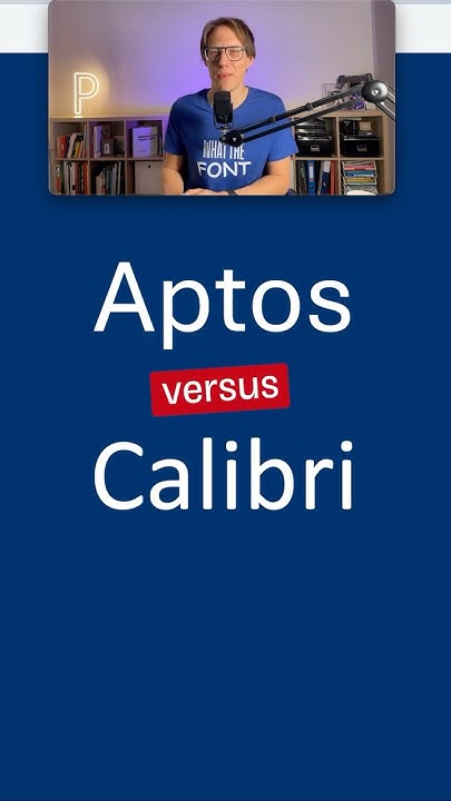 Aptos or Calibri? The #Font Showdown! 🔥 - YouTube