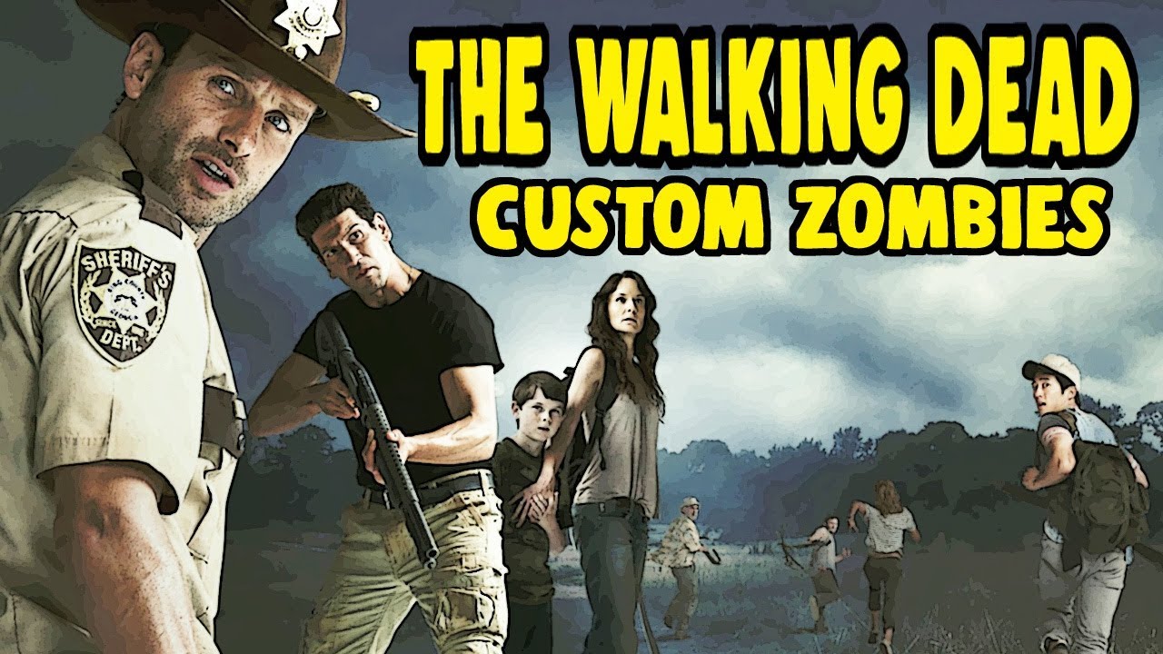 The Walking Dead Custom Zombies - YouTube