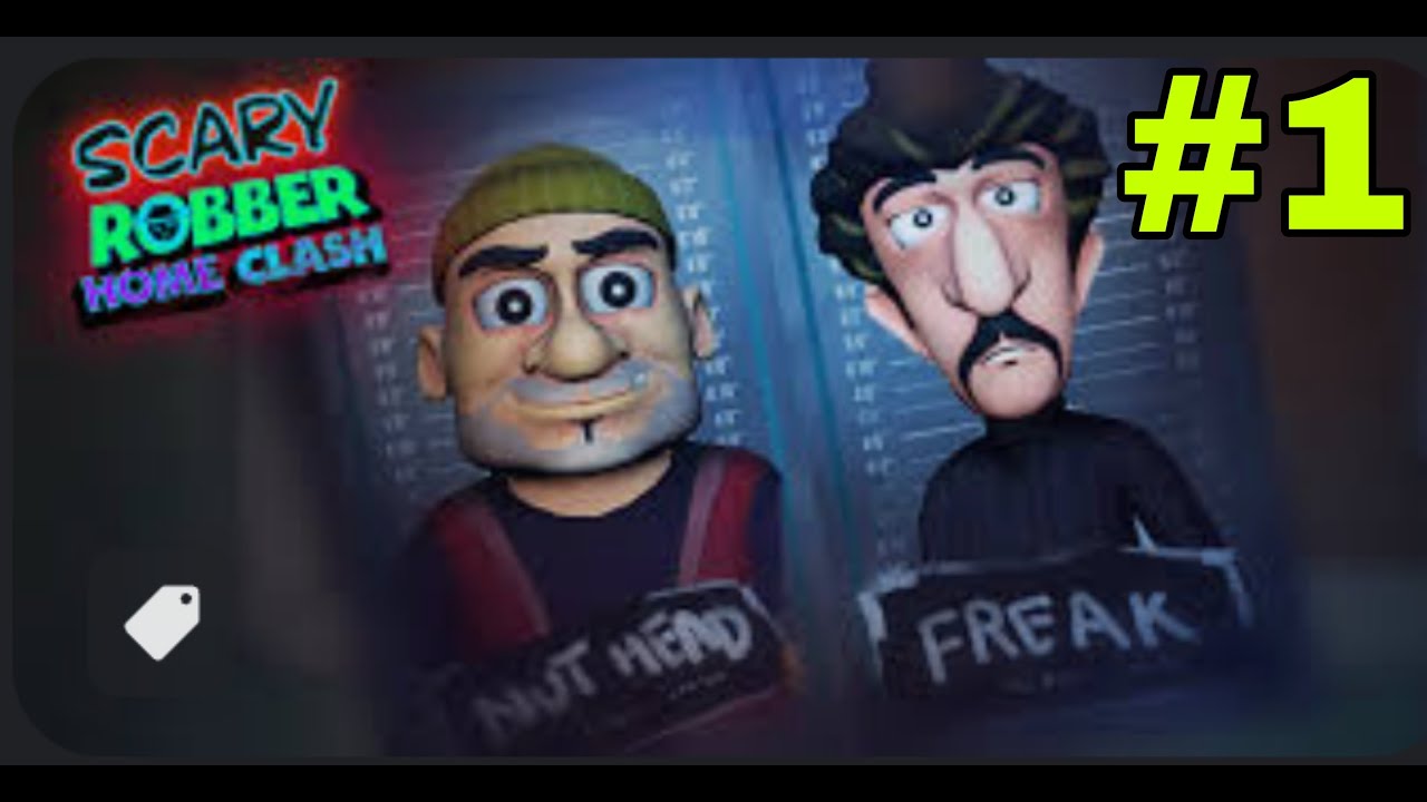 Scary robber home clash walkthrough/ scary robber - YouTube