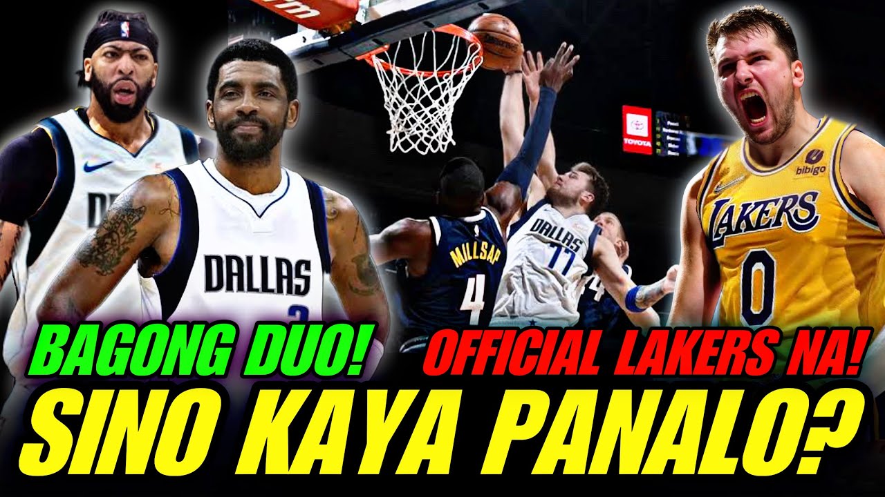 FINISH NA! LUKA DONCIC NASA LAKERS NA KAPALIT NI ANTHONY DAVIS! DAVIS ...