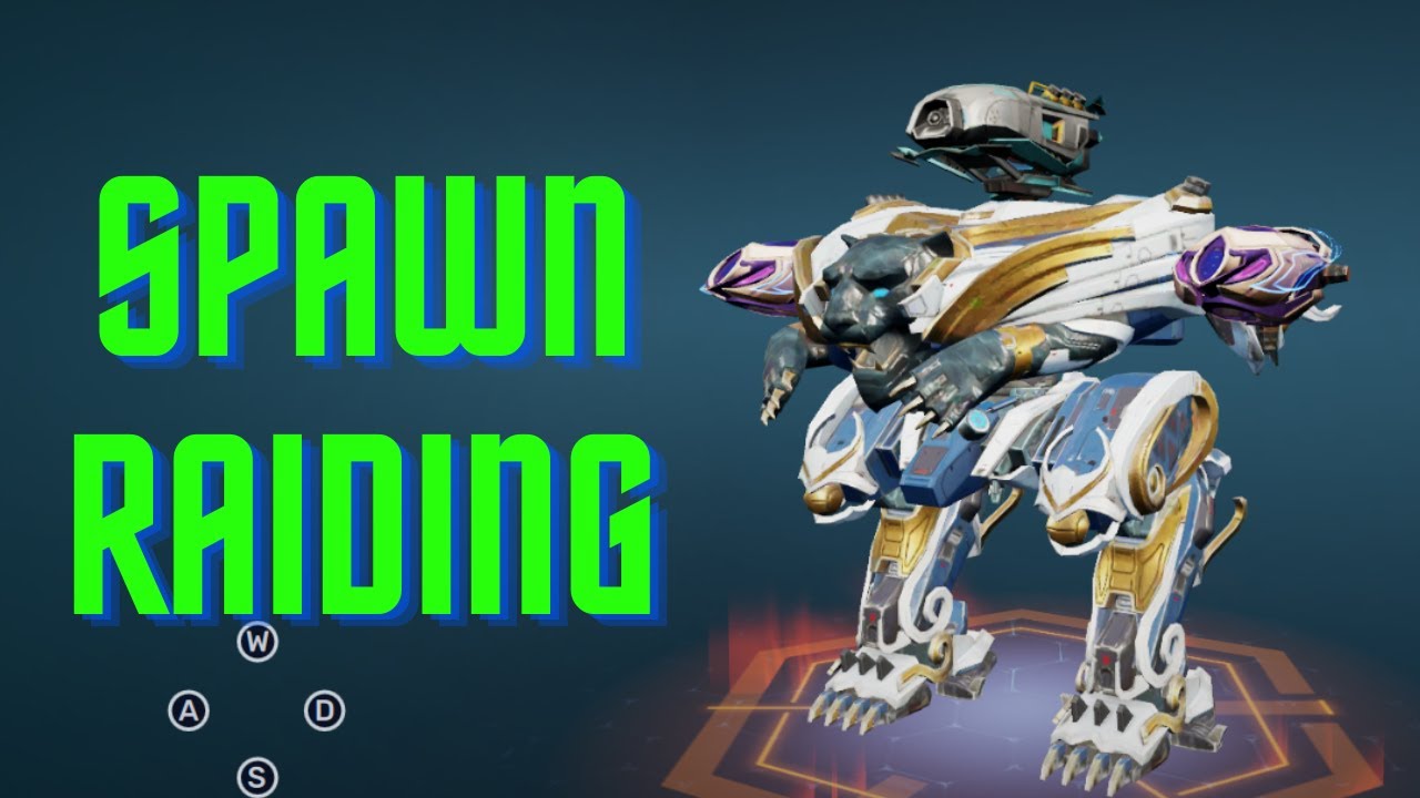 SPAWN RAIDING WITH LUCHADOR IN WAR ROBOTS - YouTube