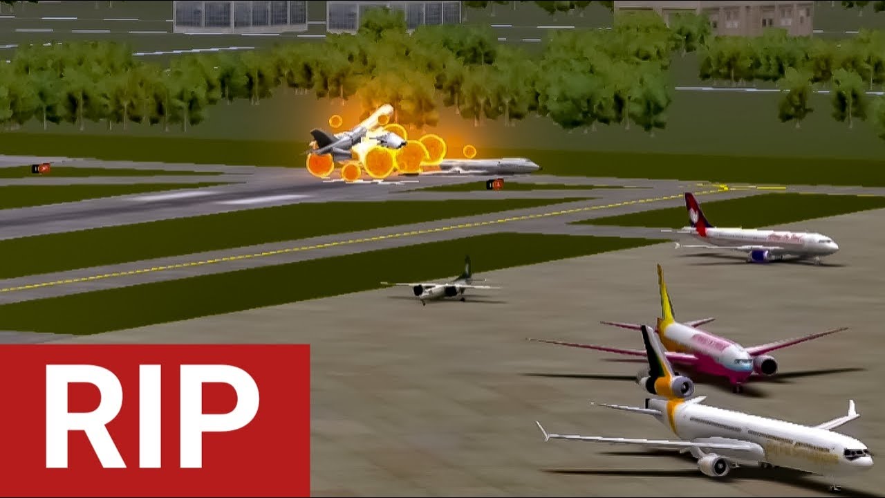 Playing A ATC Simulator In Hardest Setting - YouTube