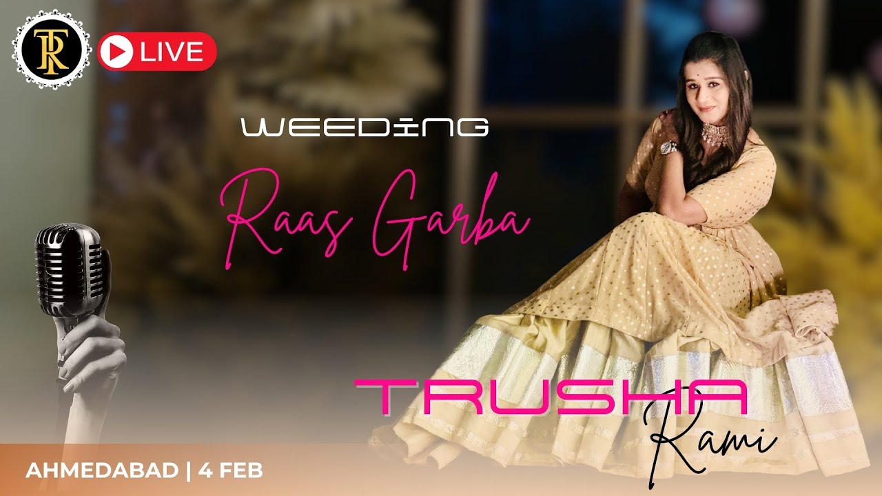 Trusha Rami Live Garba Night at Riverfront Ahmedabad | Pravin Solanki ...