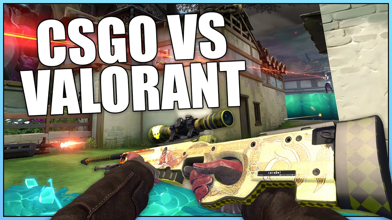 Which Is Better CS:GO Or Valorant? - YouTube