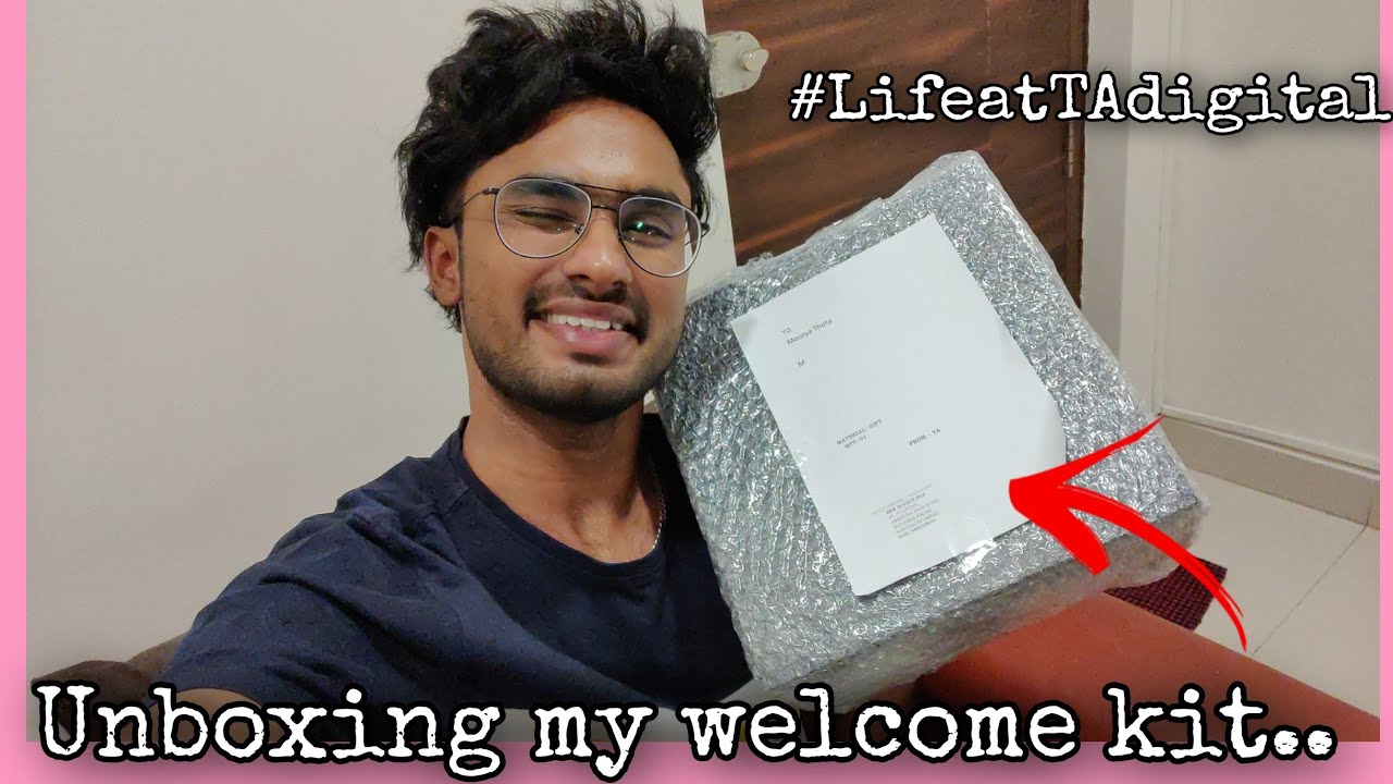 Have You Seen What's Inside My TA Digital Welcome Kit? #lifeatTADigital - YouTube