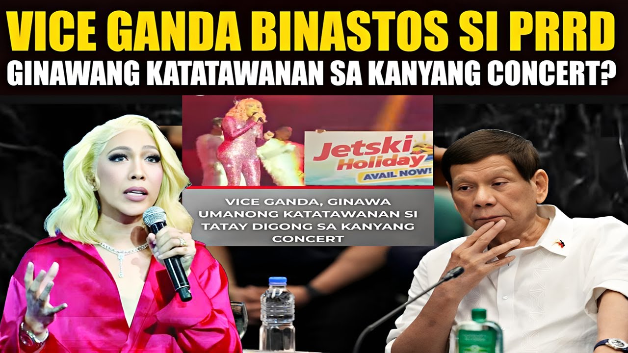 BREAKING NEWS VICE GANDA BINASTOS AT GINAWANG KATAWATAWA SI EX PRRD SA ...