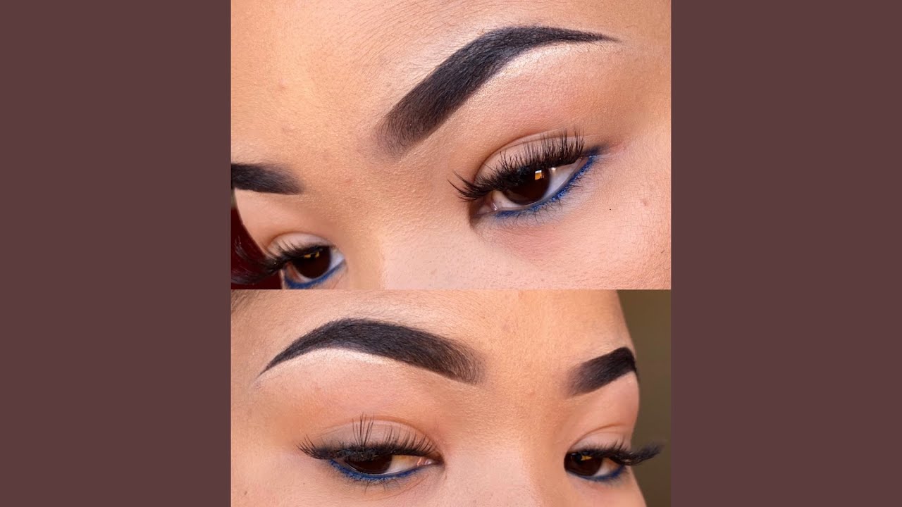 How to- Easiest Eye Brow Tutorial For beginners IG Brows #eyemakeup # ...