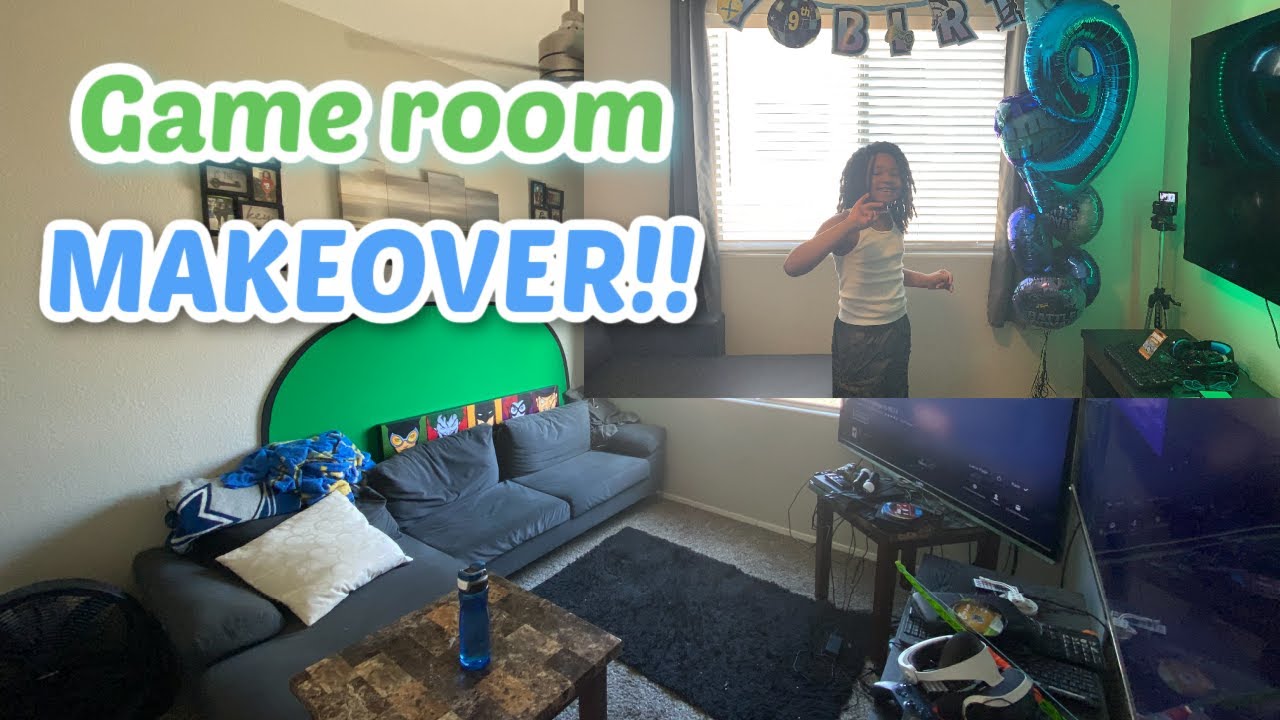 Game Room Transformation | this turned out 🔥🔥🔥 - YouTube