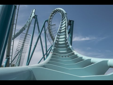 SeaWorld San Diego - Behind the Scenes of Emperor - New Dive Coaster ...