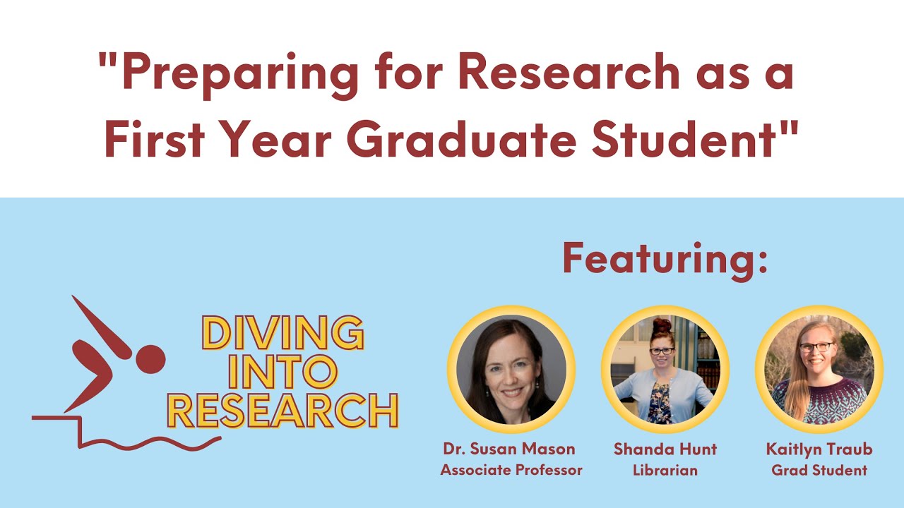 Preparing for Research as a First Year Graduate Student - YouTube