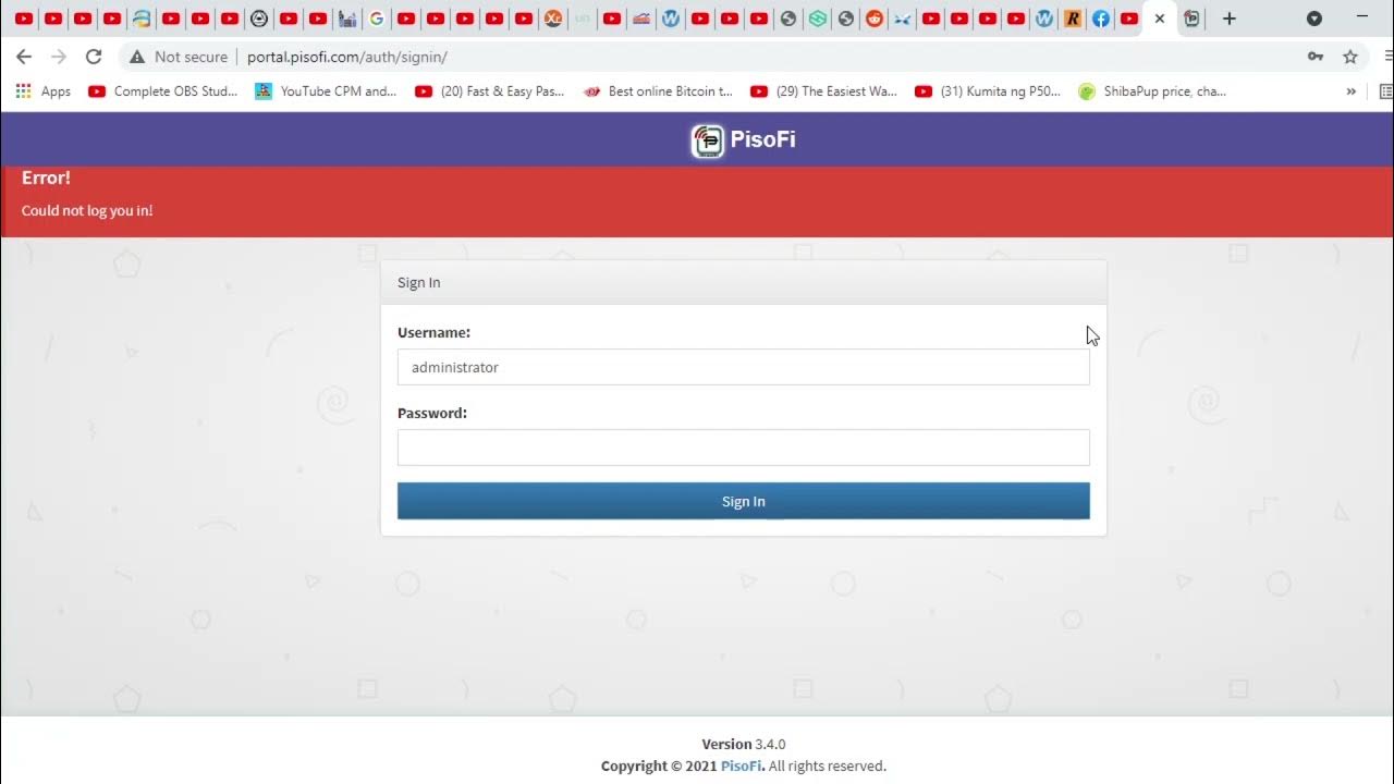How to Prevent Pisofi Portal hack - YouTube