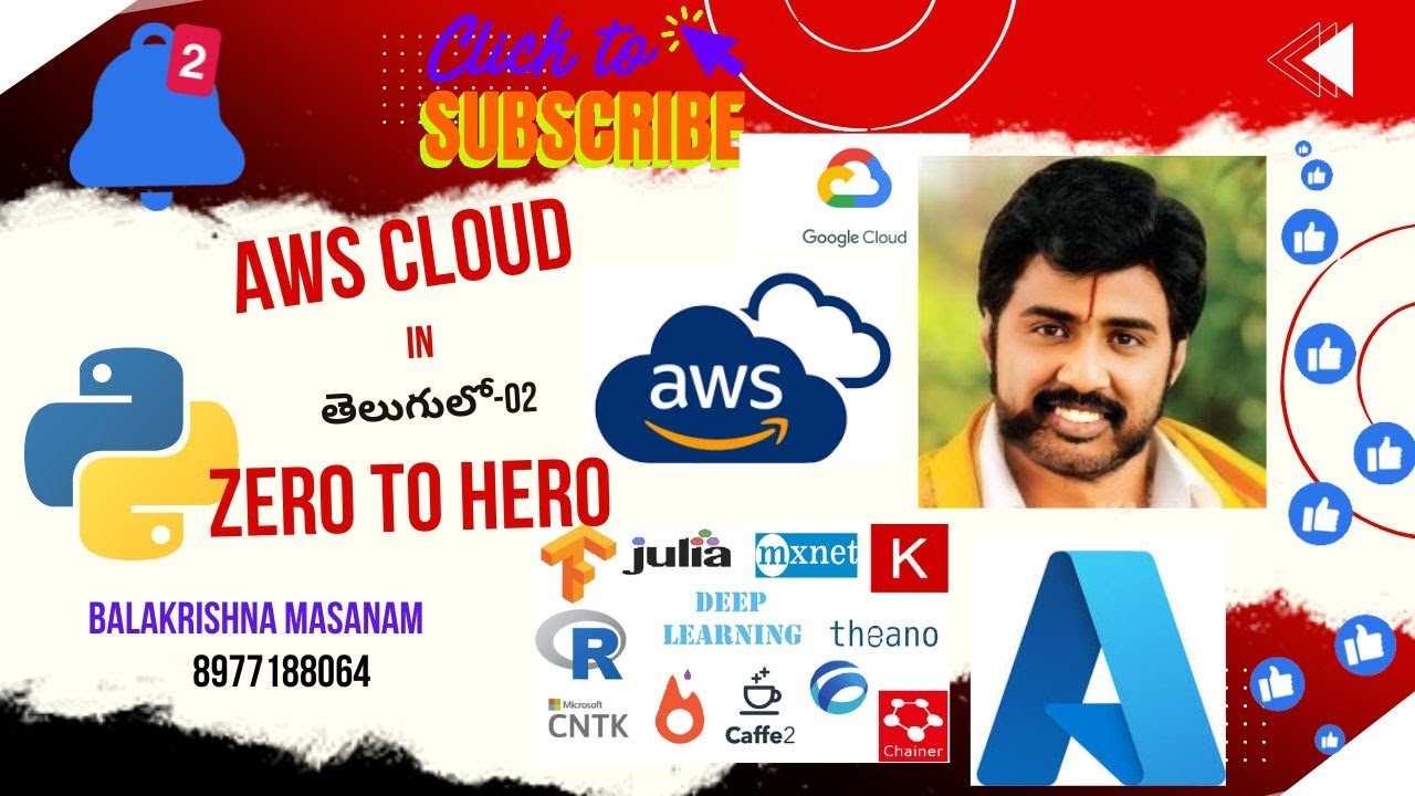 AWS Cloud in Telugu#ai #youtube #video #viralvideo #education #python # ...
