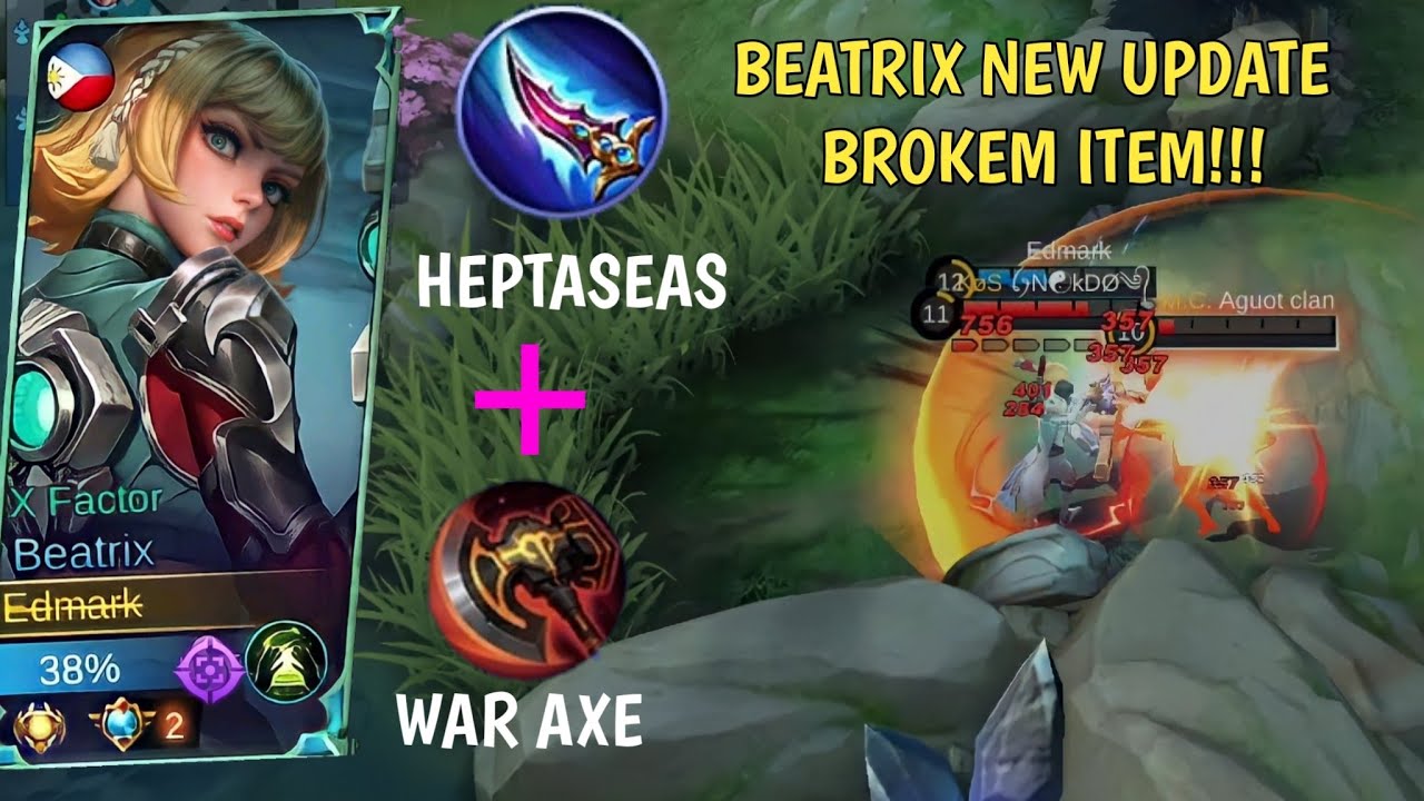 BEATRIX NEW COMBINED ITEMS | NEW UPDATES BEST BEATRIX BUILD | TOP 1 ...