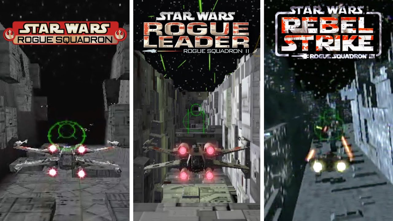 Comparing Every Rogue Squadron Game - YouTube