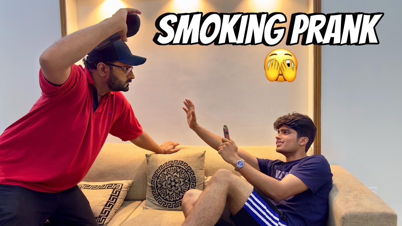 Smoking Prank on Dad 🫣 GONE EXTREMELY WRONG 😭 - YouTube