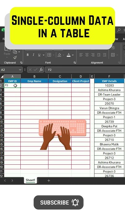 Excel Trick Shorts Excel Exceltips Advancedexcel Exceltutorial Datamanagement Youtube 6317