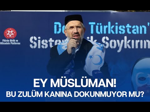 Ey Müslüman! Bu zulüm kanına dokunmuyor mu?