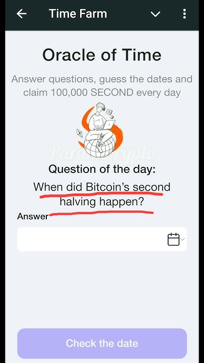 Time Farm Answer Today | Time Farm Oracle of Time 15 August | Time Farm ...