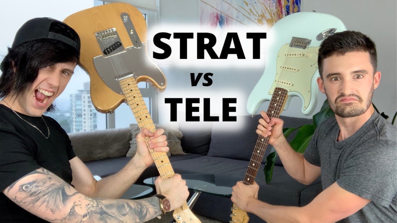 Stratocaster vs Telecaster | Guitar Tone Comparison | Fender Shootout ...