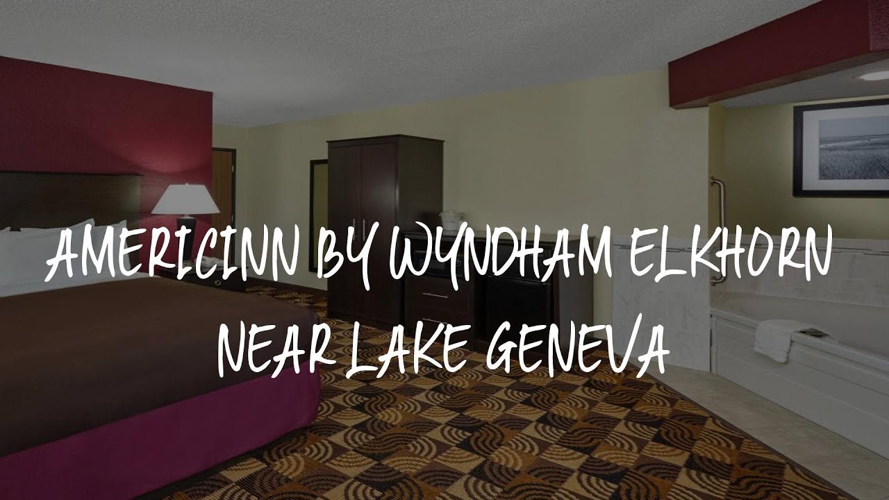 AmericInn by Wyndham Elkhorn Near Lake Geneva Review - Elkhorn , United ...