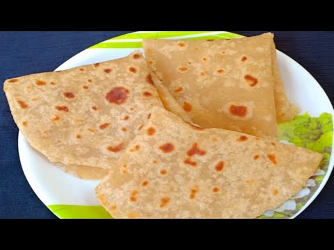 మిగిలిన అన్నం తో మెత్తని చపాతీ లు చేయండి | Leftover rice chapati ...