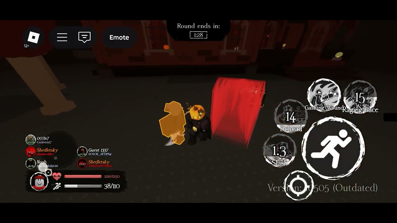 NEW SLASHER HALLOWEEN SKIN GAME PLAY IN MOBILE | Forsaken - YouTube