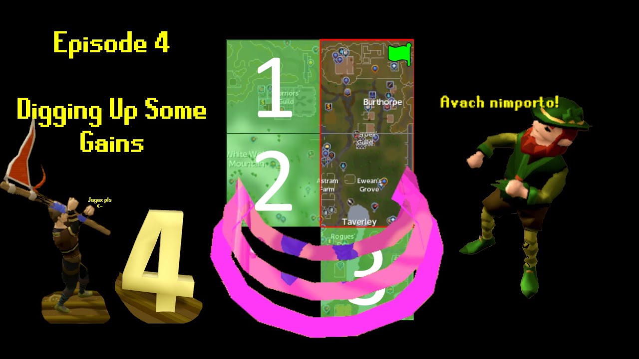 RuneScape 3 One Chunk Man - Episode 4 - Digging Up Some Gains - YouTube