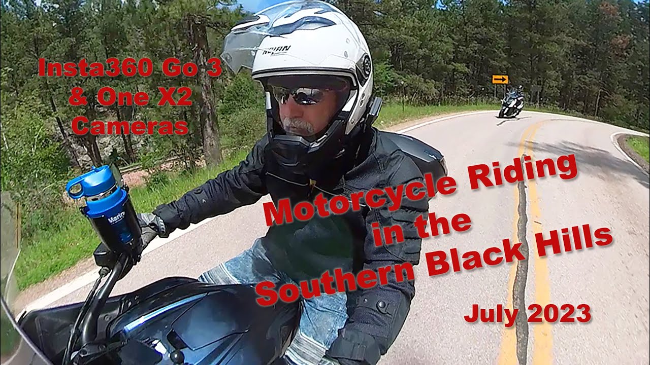 Motorcycle Riding in the Black Hills - YouTube