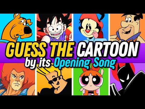 Guess The CLASSIC CARTOON by its Opening Song 🎵 Music Quiz