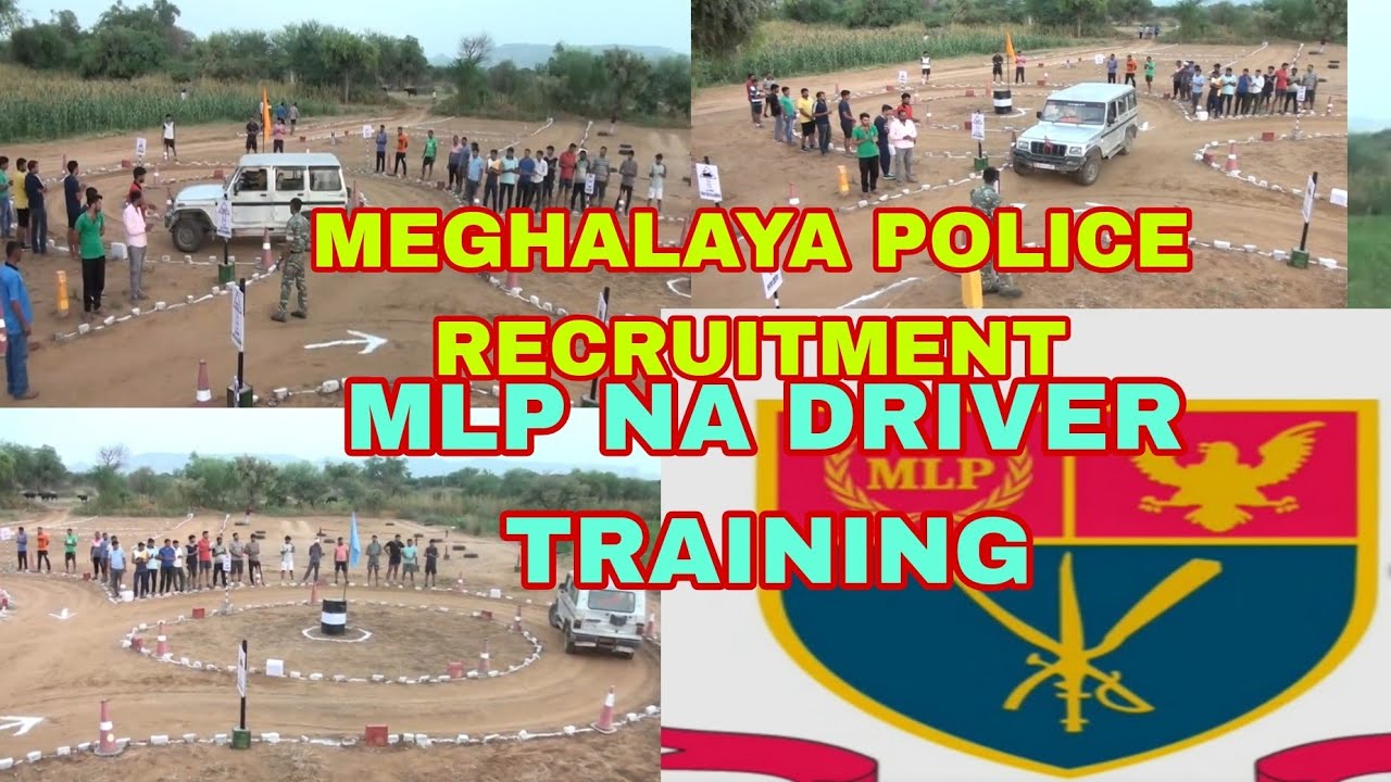 MEGHALAYA POLICE RECRUITMENT DRIVER TRAINING//9/1/25. - YouTube