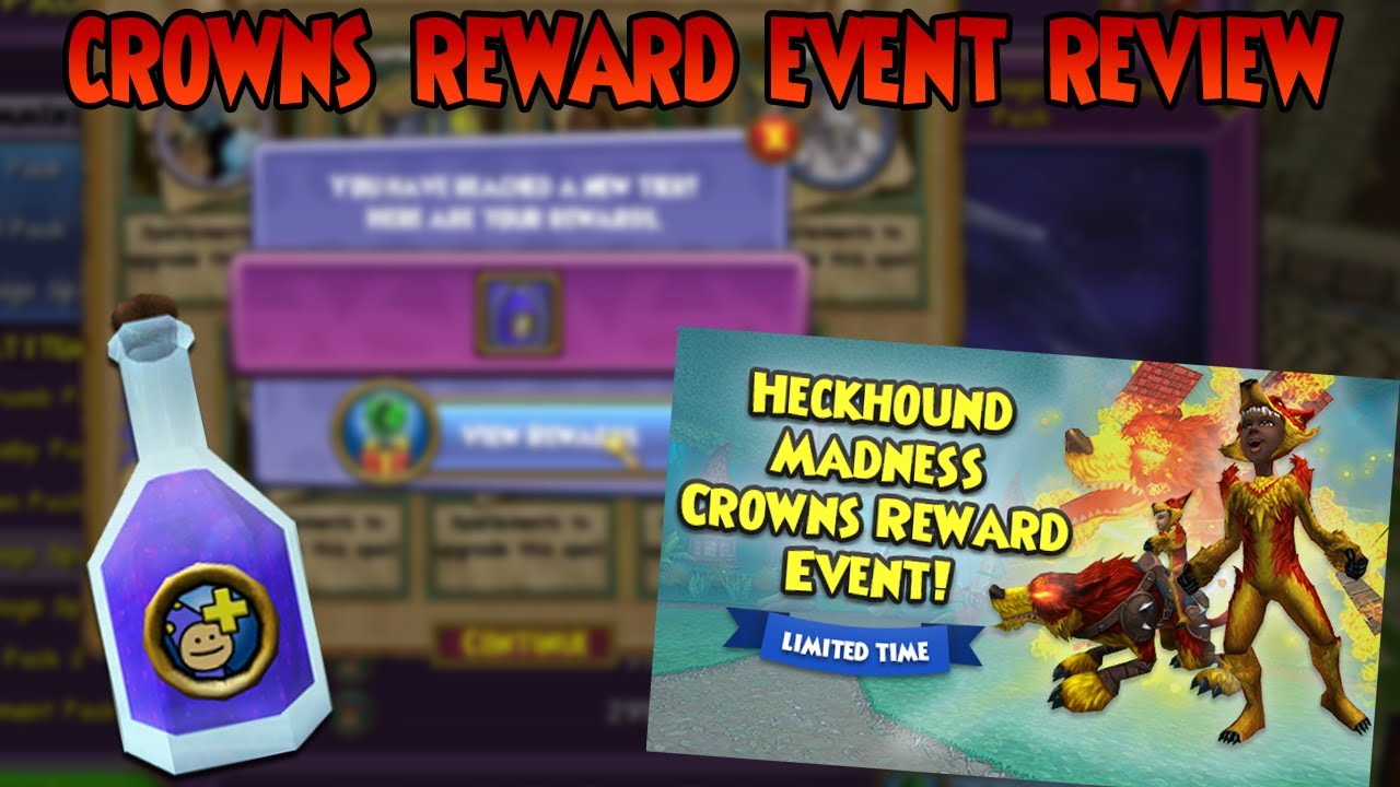 Wizard101: 🤪HECKHOUND MADNESS REWARD EVENT Review - YouTube