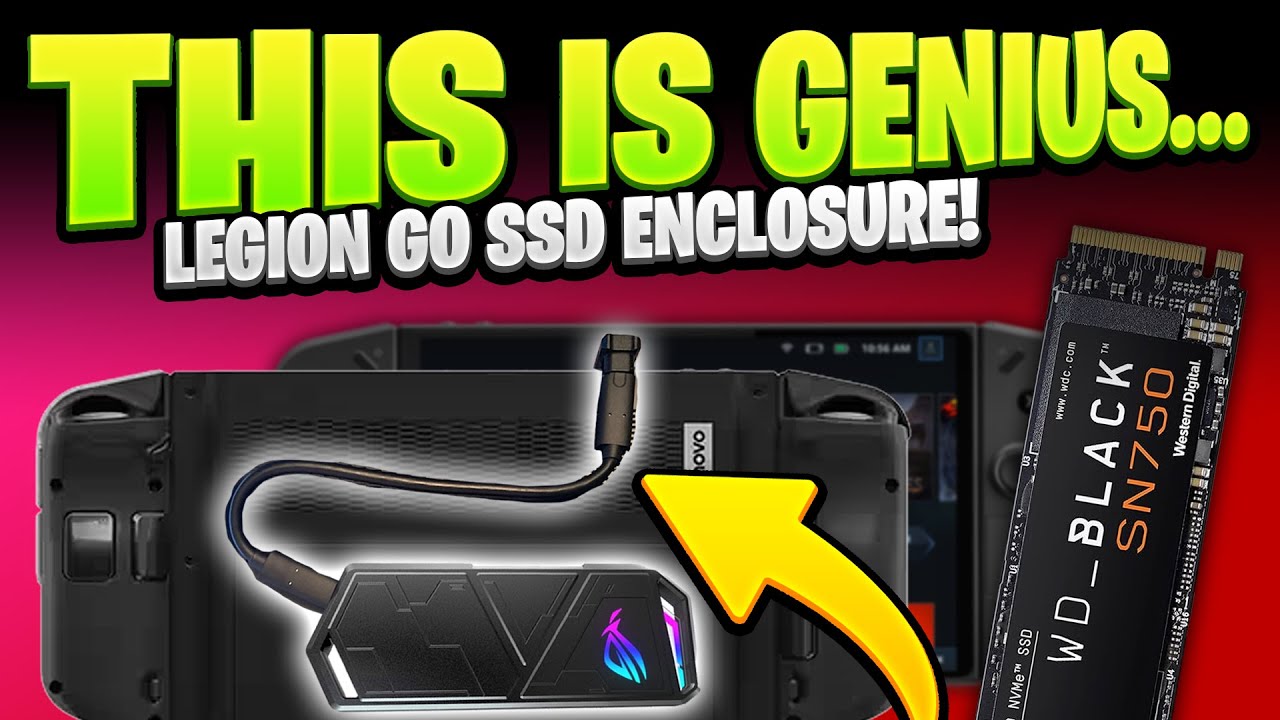 Legion Go SSD Expansion! This is Genius - Why Didn't I think of this ...