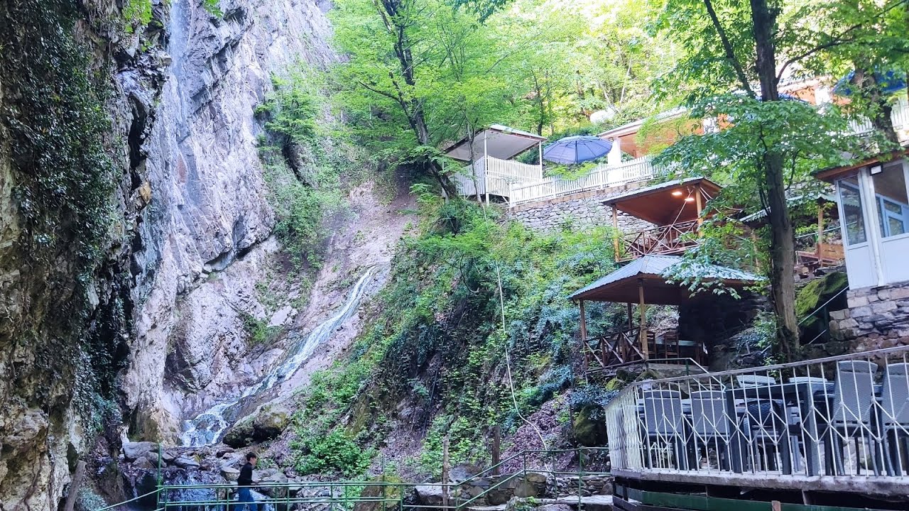 Seven beautiful waterfalls of Gabala - YouTube
