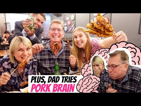 My parents tried CHINESE BBQ 烧烤 for the first time!!!