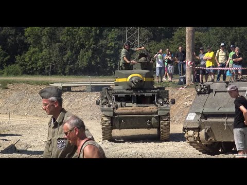 Stuart M3 Light Tank (USA 1941), Aufnahmen in 4K UltraHD - YouTube