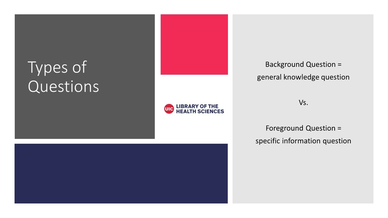 Asking Clinical Questions - YouTube