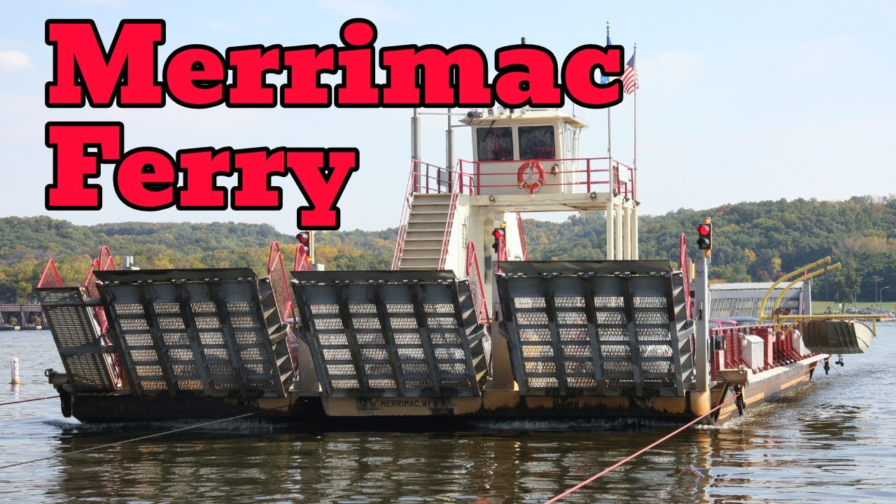 Merrimac Ferry on the Wisconsin River - YouTube