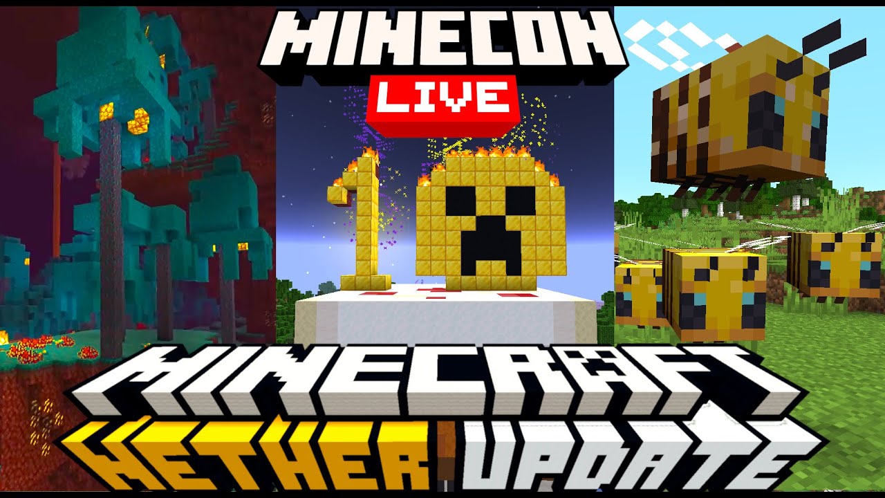 #Minecon | Il Futuro di Minecraft: Nether Update, Earth, Dungeons ...