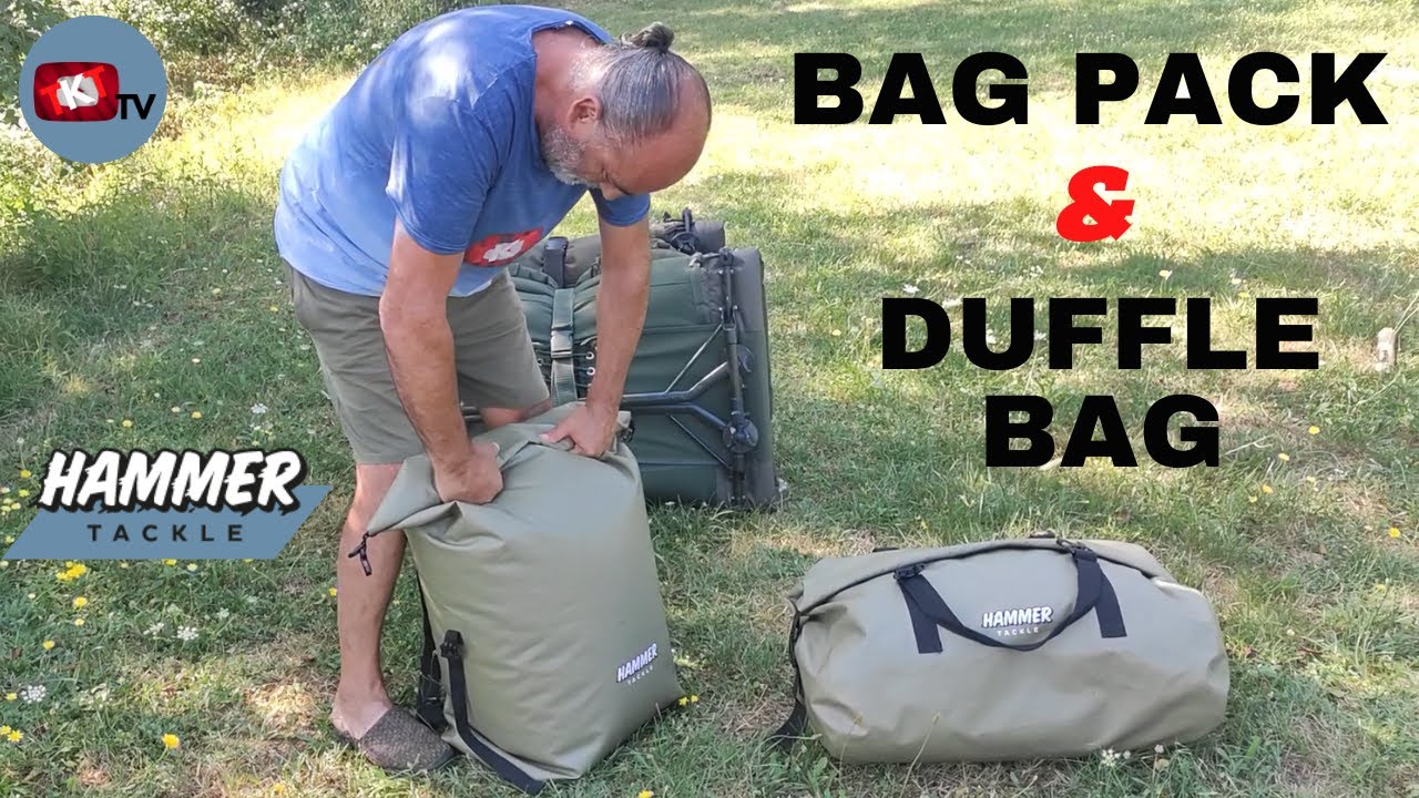 Duffle bag & Bag Pack - Hammer Tackle - YouTube