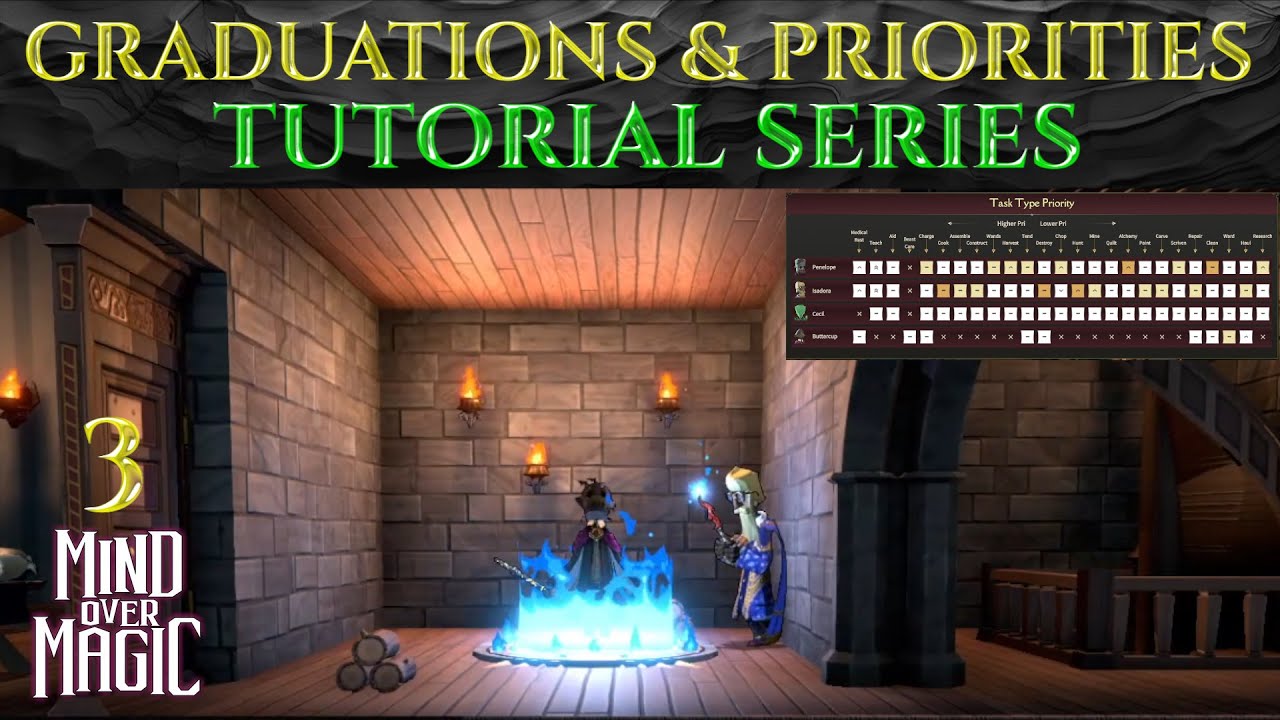 GRADUATIONS & PRIORITIES - Guide MIND OVER MAGIC Tutorial Ep 3 - YouTube