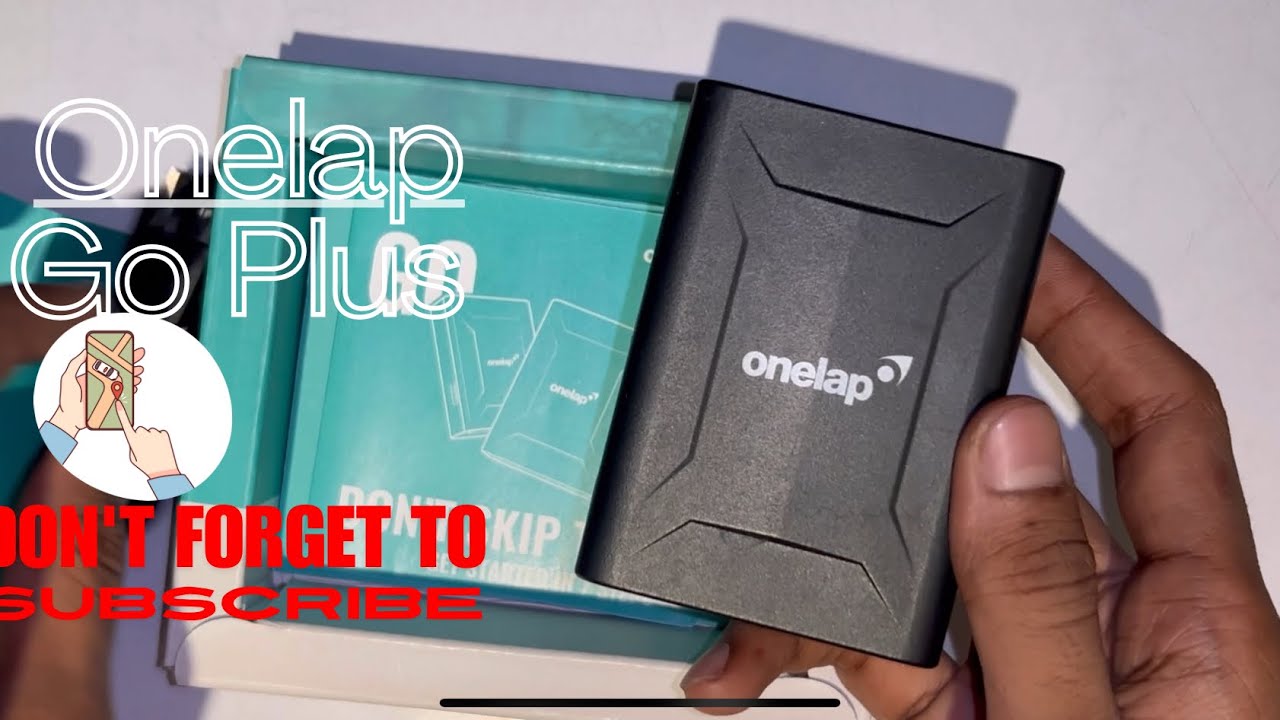 Onelap Go Plus Portable GPS Tracking Device Unboxing & Features - YouTube
