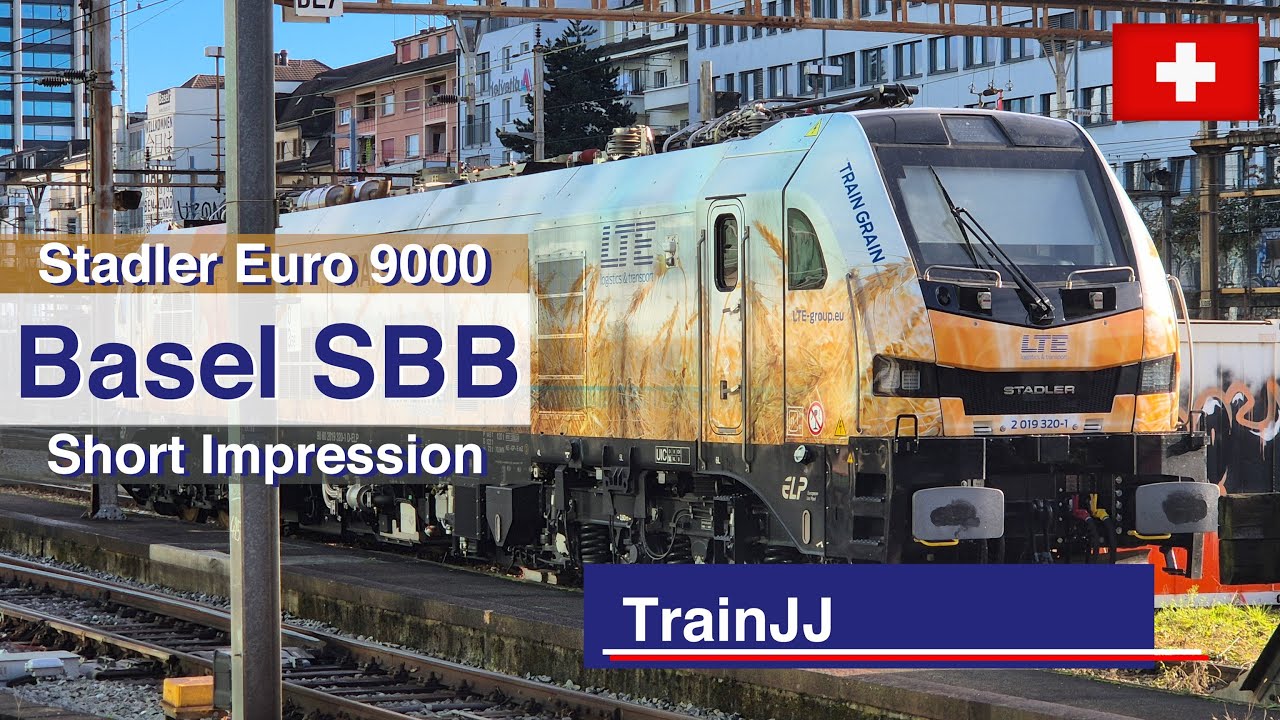 Basel SBB | Stadler Euro 9000 locomotive | We Train Grain | LTE ...