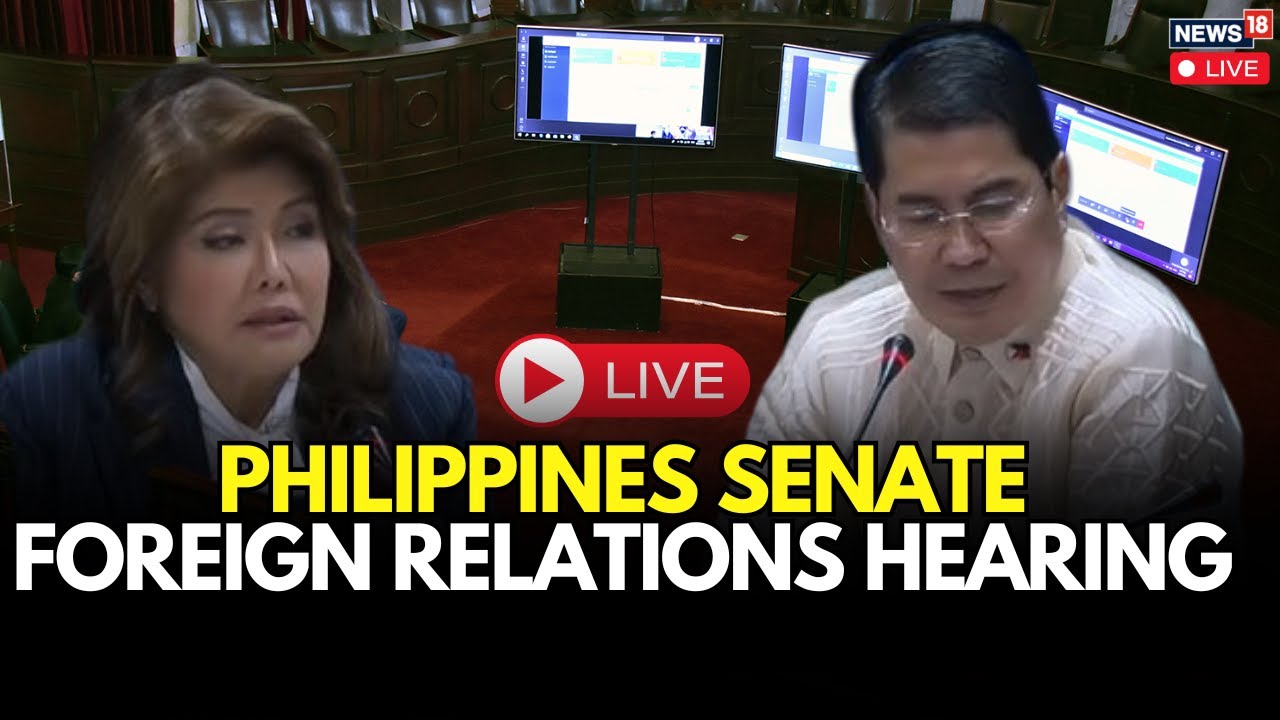 Philippines Senate LIVE On Foreign Relations | Philippines One-China ...