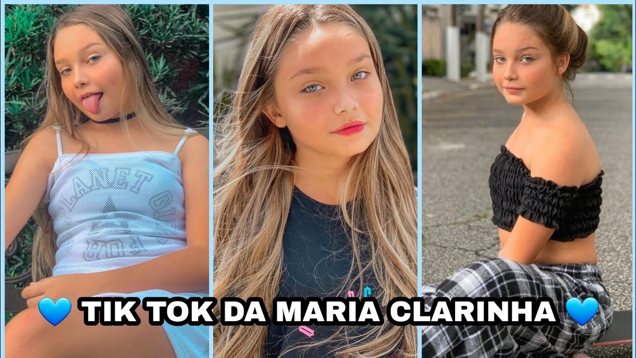 TIK TOK DA MARIA CLARINHA 💙 - YouTube